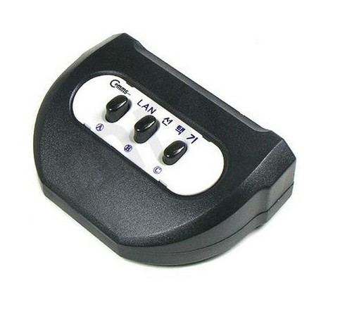 3 PORT 3-Way RJ45 AB Manual Switch Box NEW CAT5E CAT5 selector Phone ...