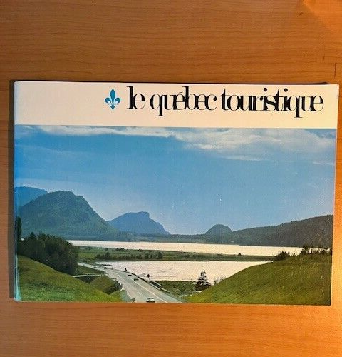 1970s Vintage Booklet Quebec Touristique Canada Montreal Illustrated ...