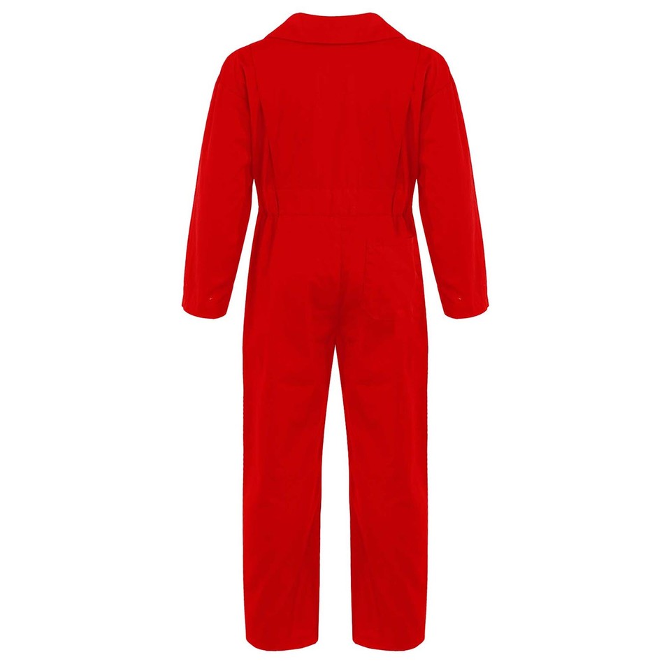 Kids Boys Girls Long Sleeve Mechanic Coveralls Jumpsuits Fancy Party ...