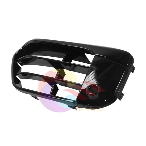 Glossy Black Left Side Front Bumper Grille Cover Opened For BMW F48 X1 ...