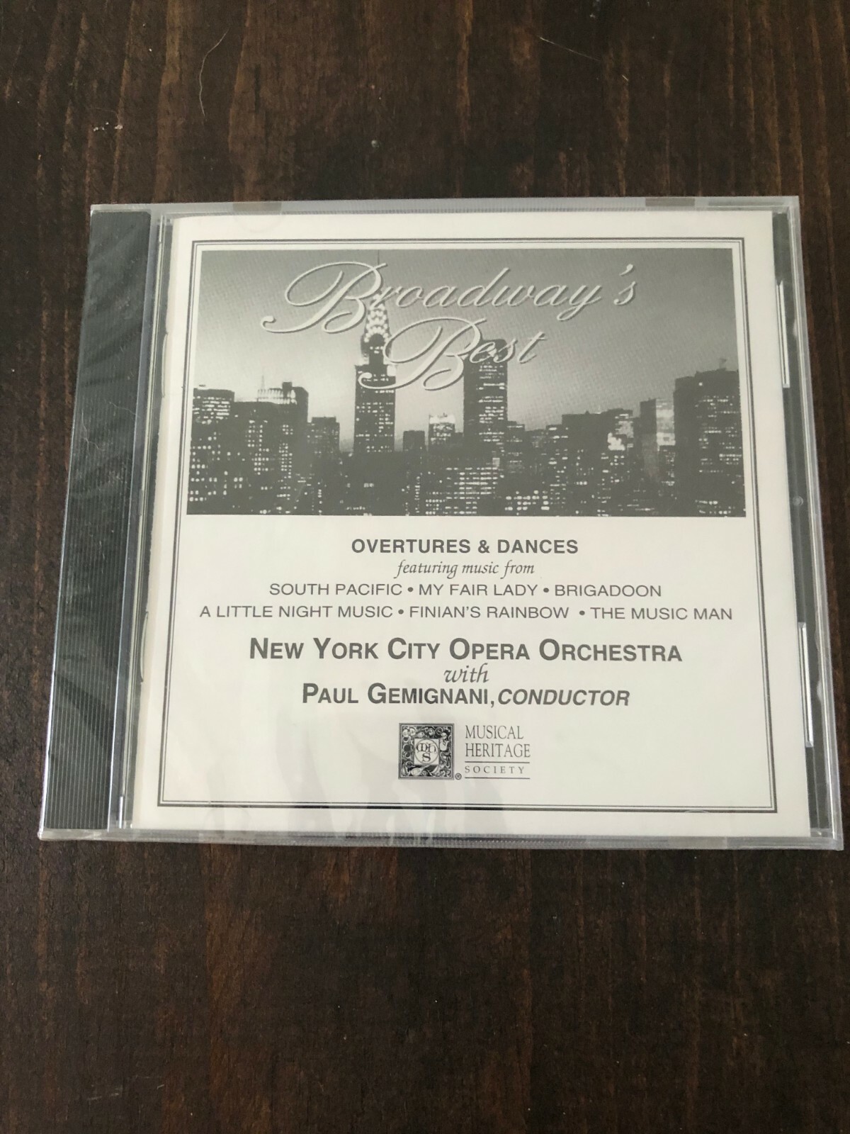 Braodway's Best - Overtures and Dances (New York City Opera Orchestra ...