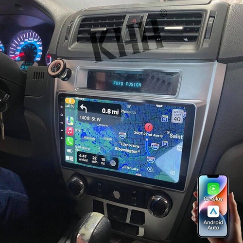 For 2010-2012 Ford Fusion Carplay Android 13 Car Radio Player 64G GPS ...