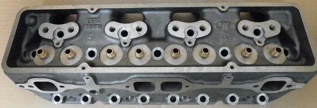 220cc SBC Chevy Pro Topline Heads Complete 223400020A Angle Plug 64cc ...