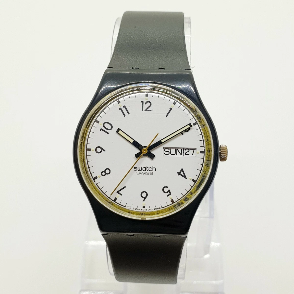 1986 Swatch Standards GB725 Watch RARE 80s Swatch Watch –, 58% OFF