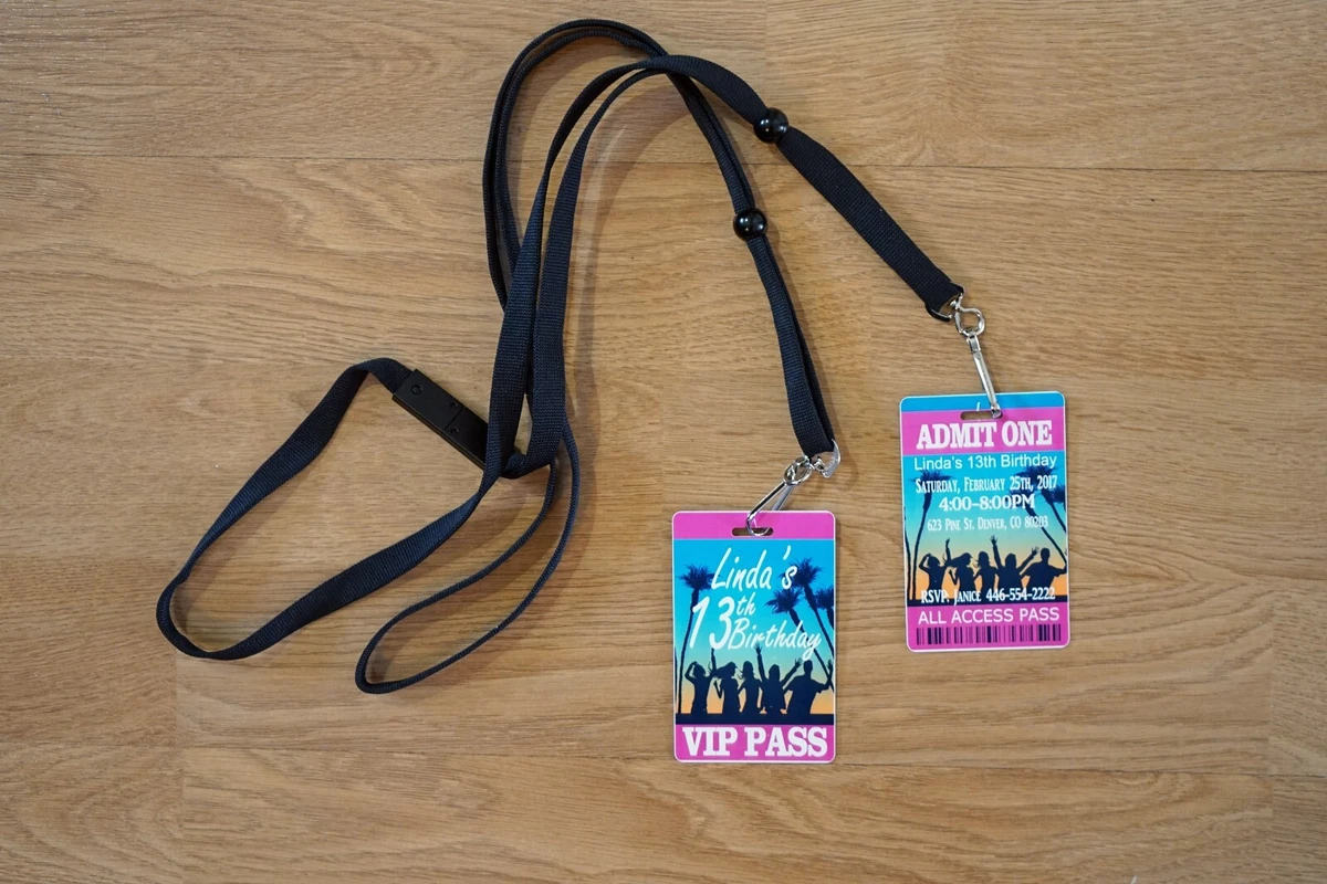 Vip Pass Invitations