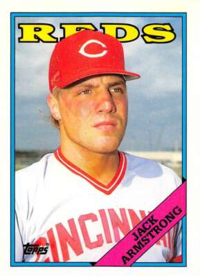 1988 Topps Traded #6T Jack Armstrong NM-MT RC Rookie Reds | eBay