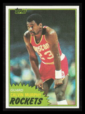 Calvin Murphy 1981 Topps #15 Houston Rockets | eBay