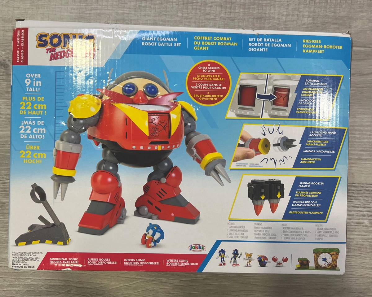 Sonic The Hedgehog Giant Eggman Robot Battle Set Oriental, 42% OFF