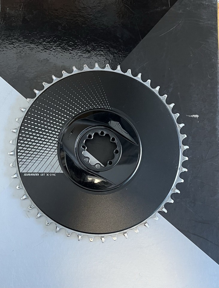 SRAM 48T X-Sync Aero Direct Mount Chainring Blast Black | eBay