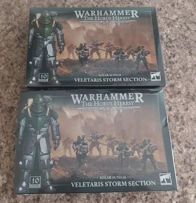 Warhammer 30K - Horus Heresy - 2 Veletaris Storm Section Boxes, NEW | eBay