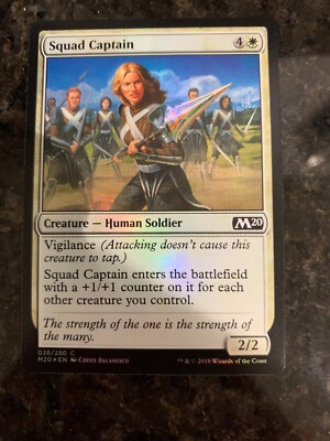 Magic: MTG: M2020: Foil: Squad Captain | eBay