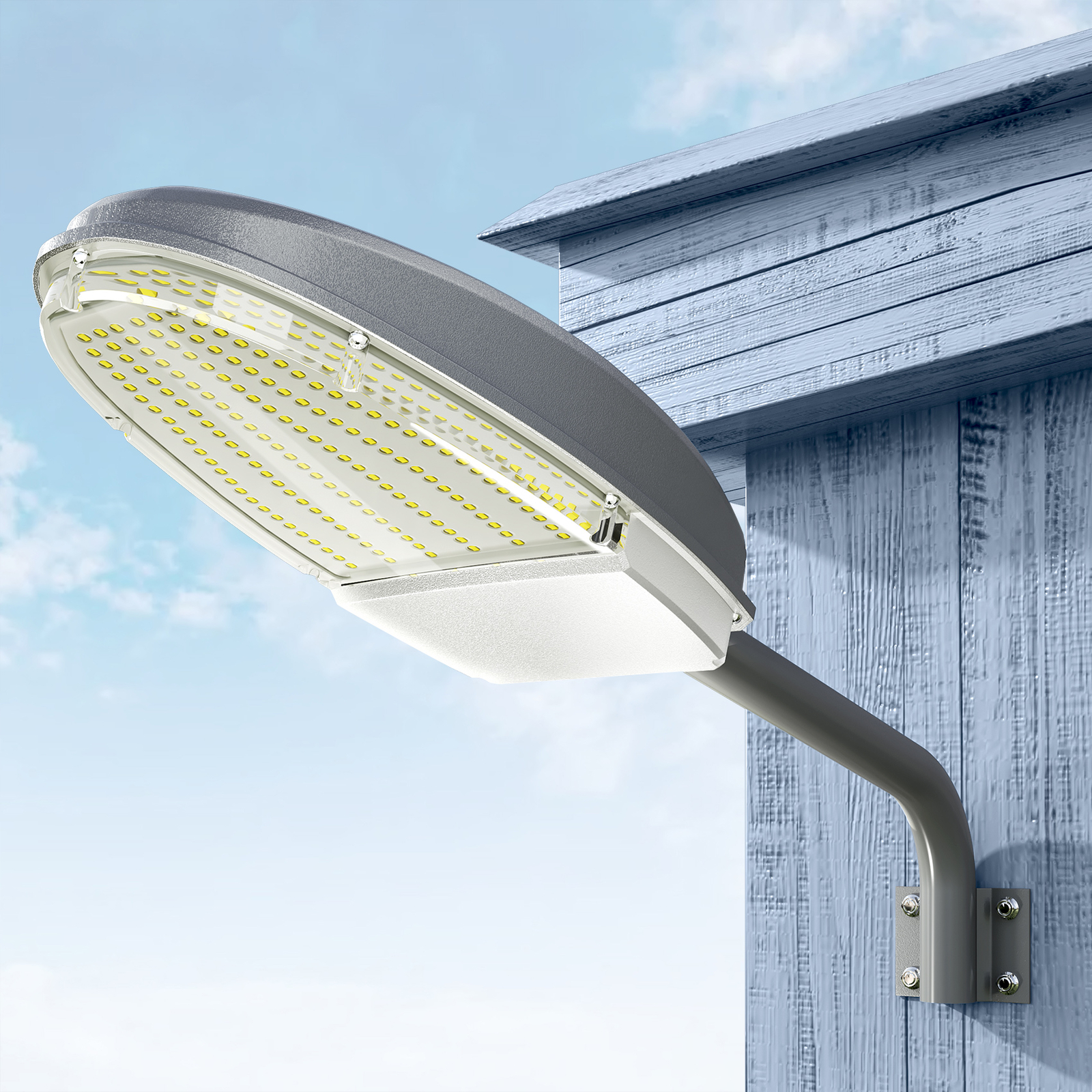Outdoor LED Street Dusk to Dawn Light Waterproof Yard Barn Security ...