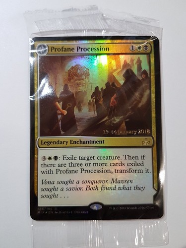 Profane Procession - Pre-release Foil - Rivals of Ixalan (Magic/mtg ...