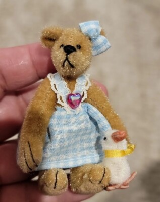 DEB CANHAM for Little Gem Teddy Bear Millie and Quackers | eBay