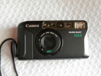 Canon Sure Shot MAX 35mm film point and shoot camera w/ 38mm 1:3.5 ...