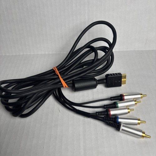 Sony Playstation PS2 PS3 Component Video Cable OEM Gold-Plated - Tested ...