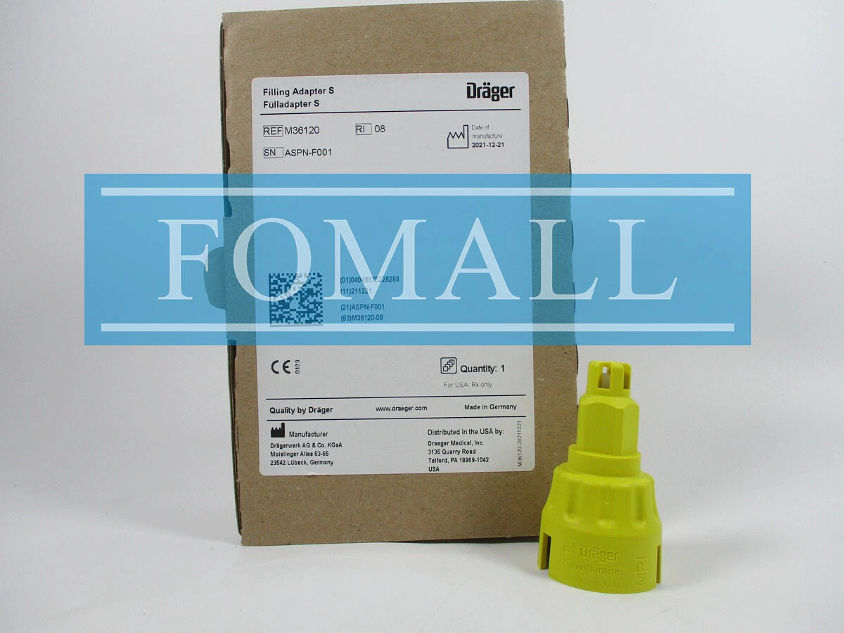 Original Drager Sevoflurane Dosing Device Vapor 2000, 49% OFF