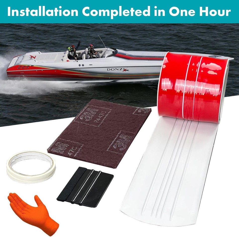 Keel Guard: Self-Adhesive Shield Keel Guard for Protecting Fiberglass ...