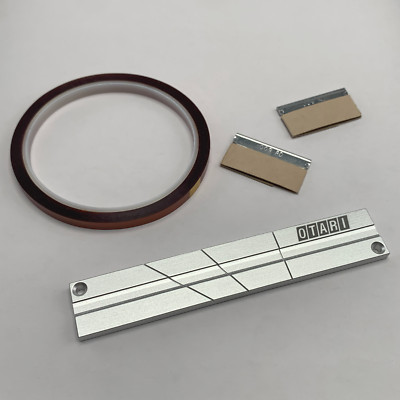 OTARI 1/4" Silver Tape Universal Splicing Blocks + Hold Tape Repair Kit ...