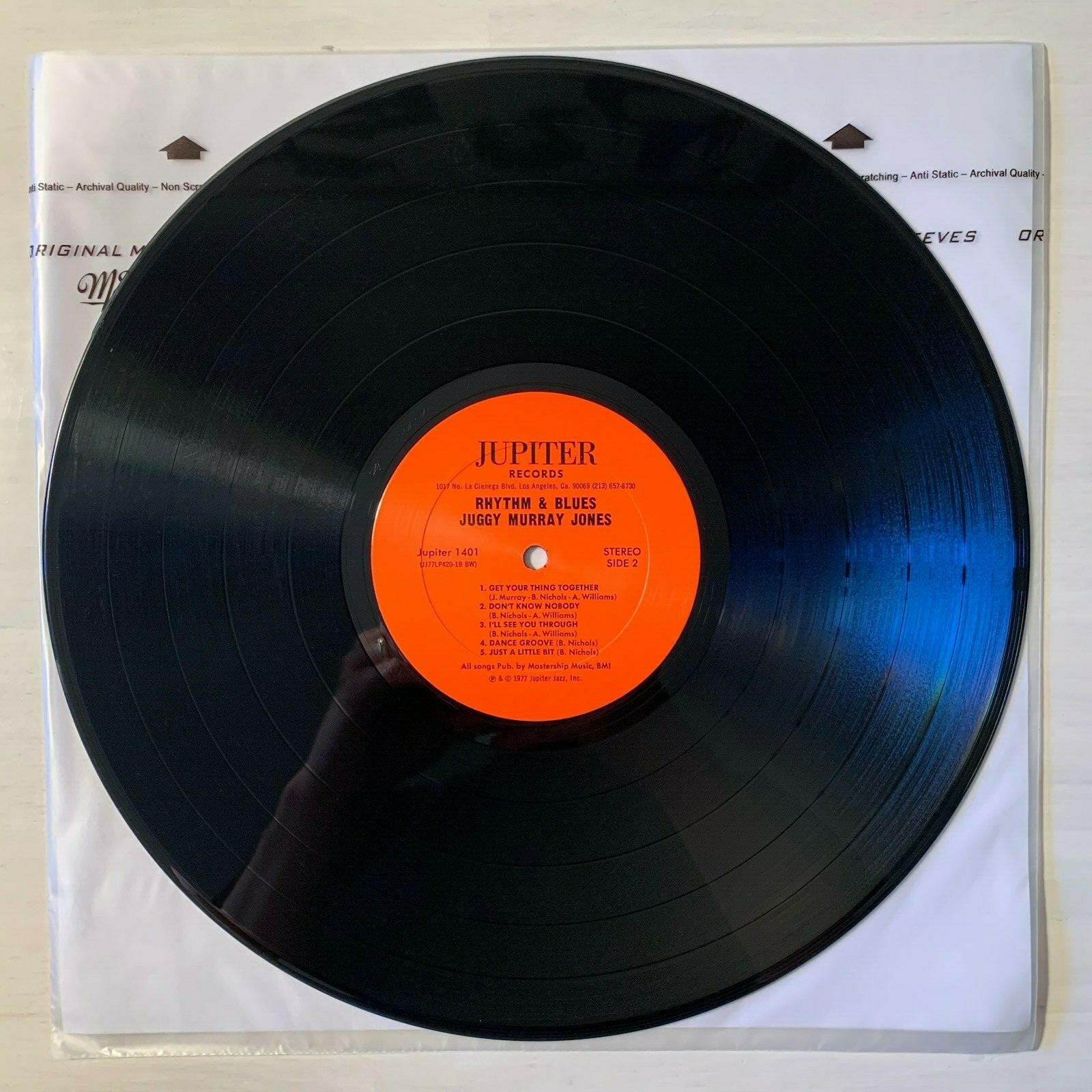 Juggy Murray Jones - Rhythm And Blues LP - Jupiter 1401 - EX | eBay