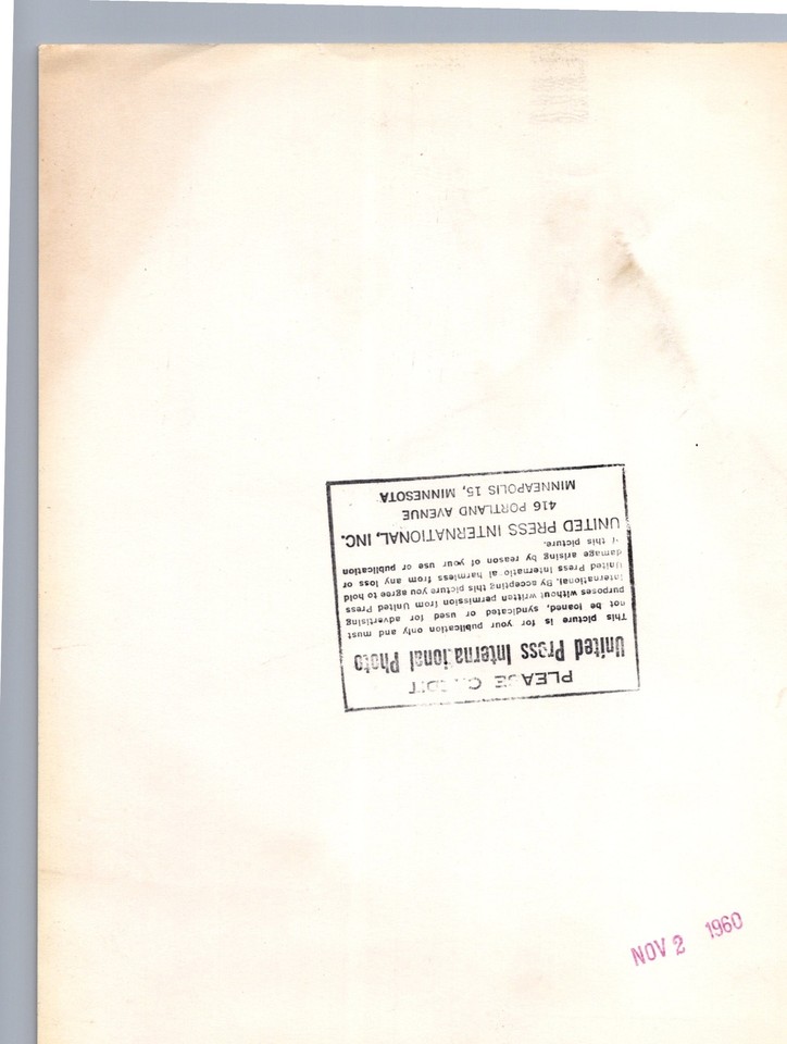 1960 Indiana University Anatomy Lab Scopicon Prof Webb Original Press ...