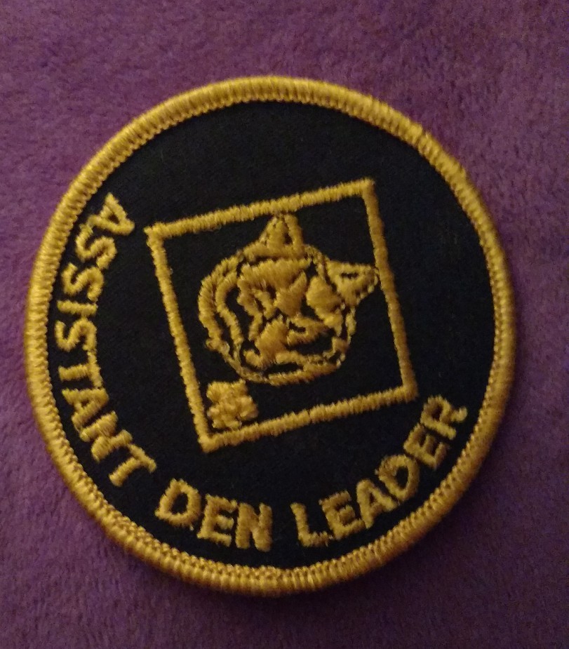 Assistant Den Leader Position patch BSA Boy Scouts Of America Cub ...