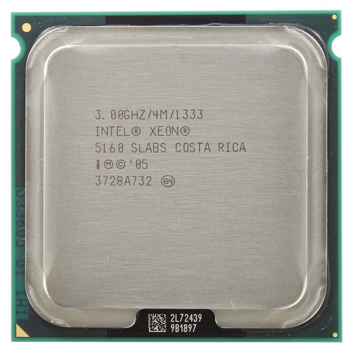 Intel CPU Socket 771 2-Core Xeon 5160 3GHz 4M 1333 - SLABS | eBay