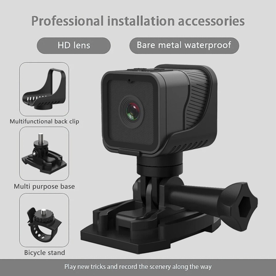 1080P HD Action Sports Camera WiFi Car Bike Motorcycle Cam Video ...