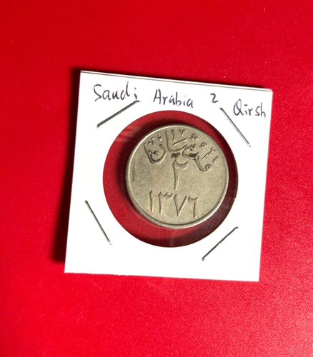 Saudi Arabia 2 Qirsh Coin - Nice World Coin !!! | eBay