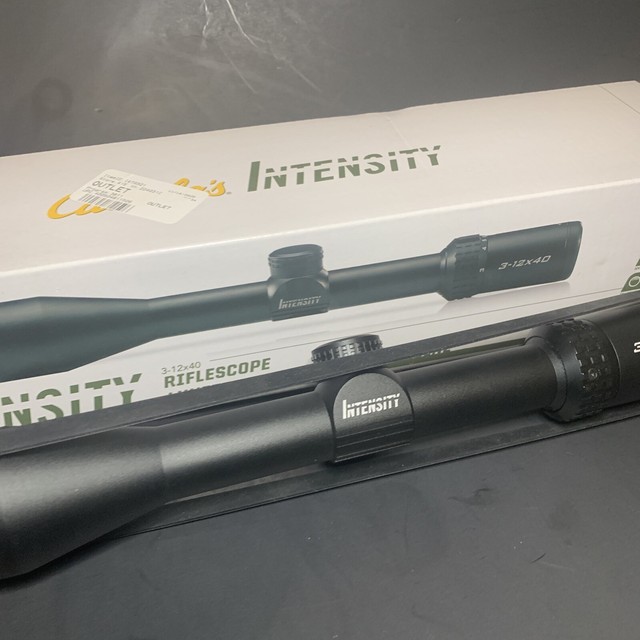 Cabela’s Intensity Rifle Scope 3-12x40mm - INT-CF1 BDC Reticle for sale ...