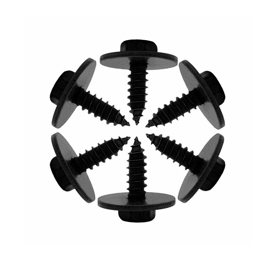 20Pcs Metal Car Body Panel Fender Fastener Kit Hex Bolts U-Nut Clip ...