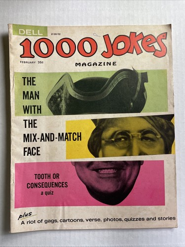 1000 Jokes Magazine #120 Dell 1966 mix and match face | eBay