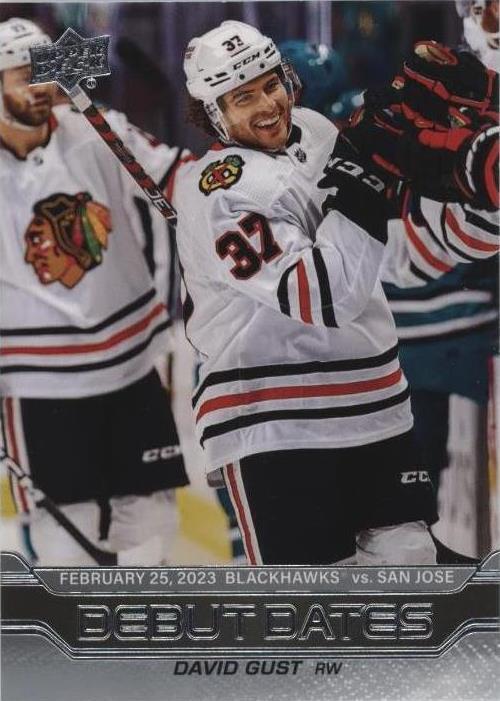 2023-24 Upper Deck Series 1 - Debut Dates David Gust #DD-12 (RC) for ...