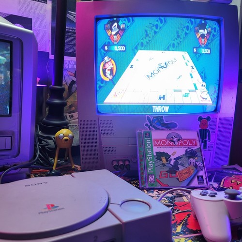 Monopoly (1998) Sony Playstation 1 PS1 Hasbro Interactive Greatest Hits ...