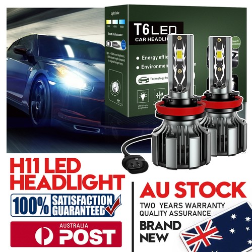 MODIGT New Style H11 LED Headlight Kit High or Low Light Bulb 6000K ...