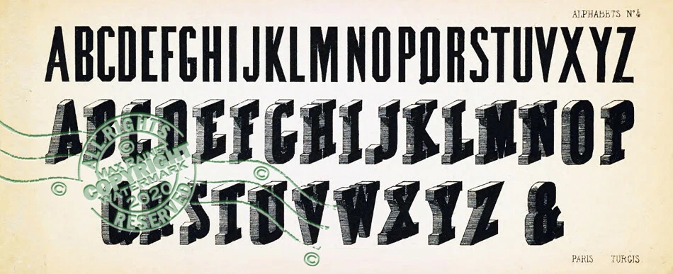 Typography Fonts Abc