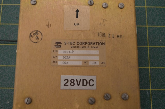 S Tec 55 X Yaw Damper Computer PN 0121 2 for sale online | eBay