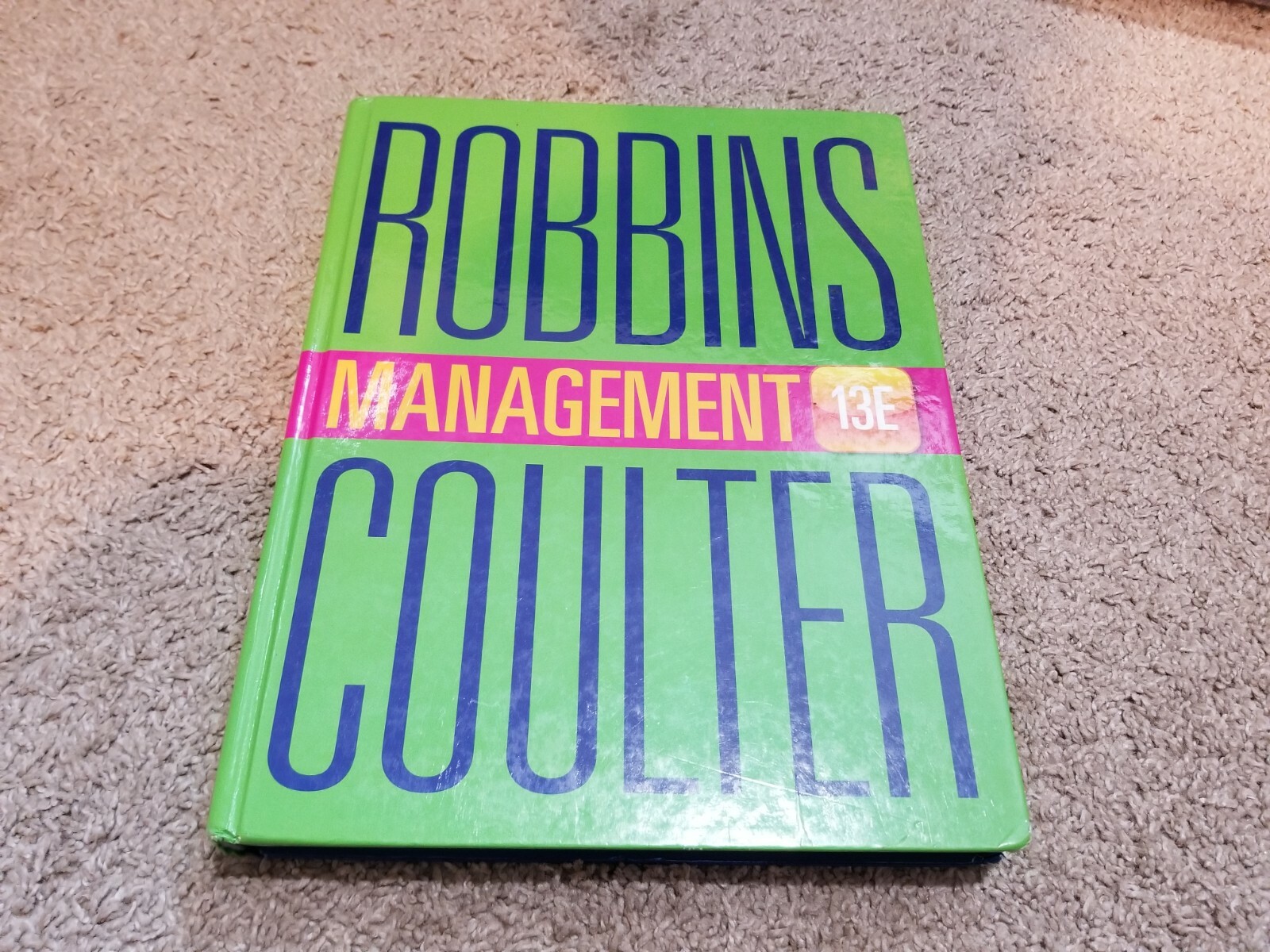 Management by Mary A. Coulter and Stephen P. Robbins 2016, Hardcover ...