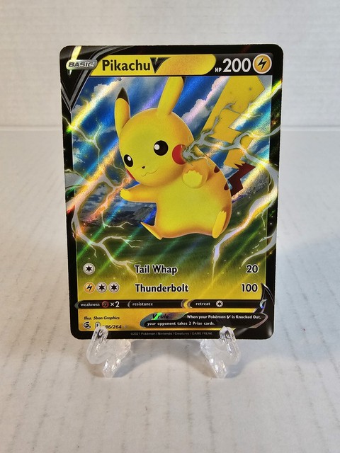 Pokémon TCG Pikachu V Fusion Strike 086/264 Holo Ultra Rare for sale ...