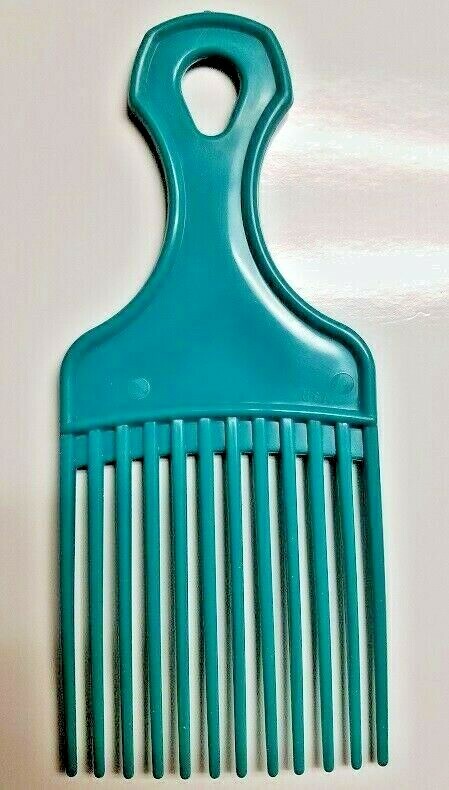 YOURS MADE IN THE USA Aqua 12 Pc Afro Pik Pick Professional Hair Pocket ...
