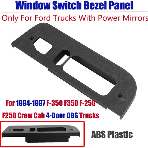 For 1994-97 F350 250 Crew Cab 4-Door OBS Power Mirrors Window Switch ...