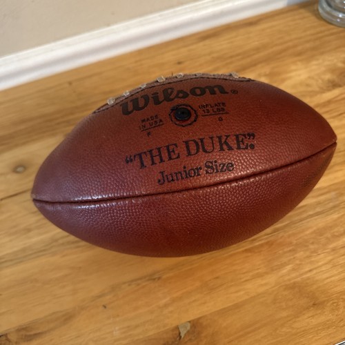 Wilson "The Duke" Football Junior Size. Great shape! | eBay