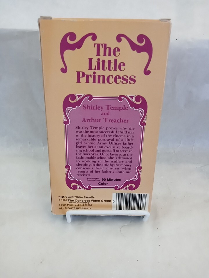 The Little Princess VHS VCR Video Tape Movie Shirley Temple | eBay