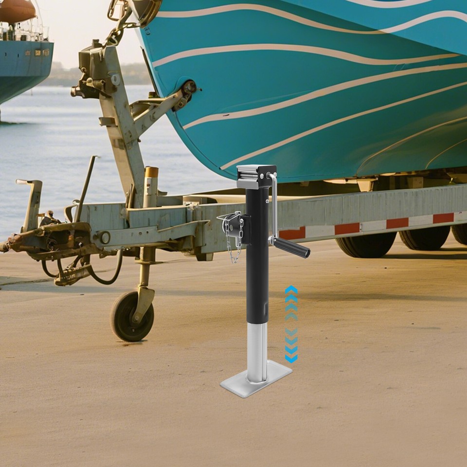 Side Winder Trailer Lift & Support Jack Leg 2204.62lbs Lifting Jack For ...