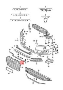 Genuine AUDI A6 Avant S6 quattro 4GC 4GD Cover Trim 4G0807087A | eBay