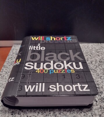 Sudoku Puzzles - Will Shortz Presents the Little Black Book of 400 ...