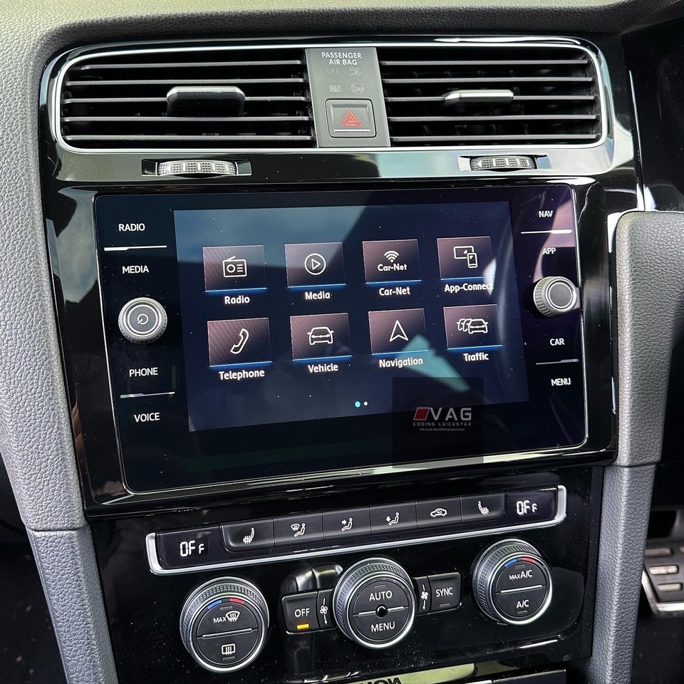 UNLOCKED MIB2.5 3Q0035874C + 8" Screen FULL KIT MK7/MK7.5 GOLF POLO ...