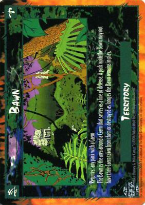 Rage CCG Bawn - Legacy of the Tribes | eBay