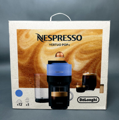 Nespresso Vertuo Pop+ Coffee Maker and Espresso Machine (Pacific Blue ...