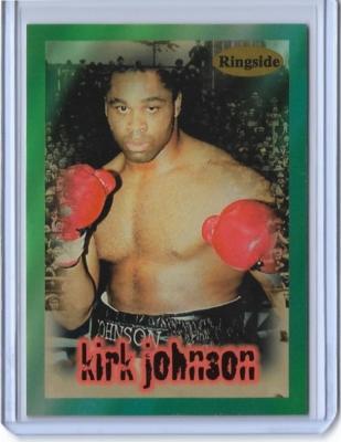 1996 RINGSIDE KIRK JOHNSON BOXING CARD #14 ~ CANADA | eBay